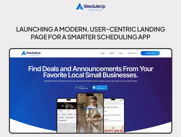 SkeduleUp | Jason Hunter Design